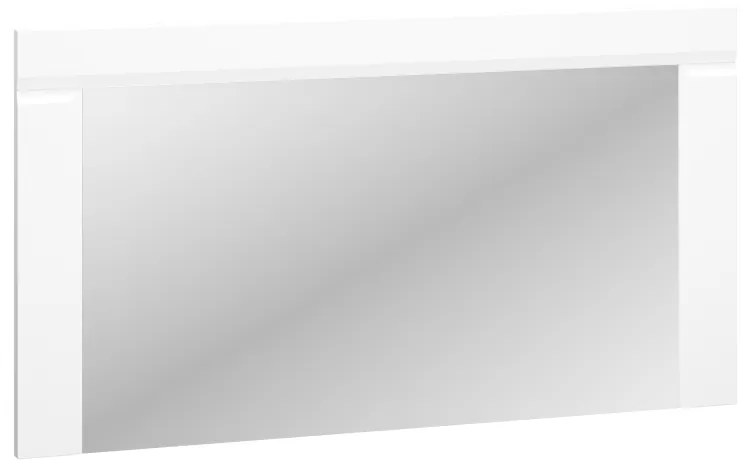 ML FURNITURE Zrcadlo - LAHTI 13, 117 x 64 cm, matná bílá