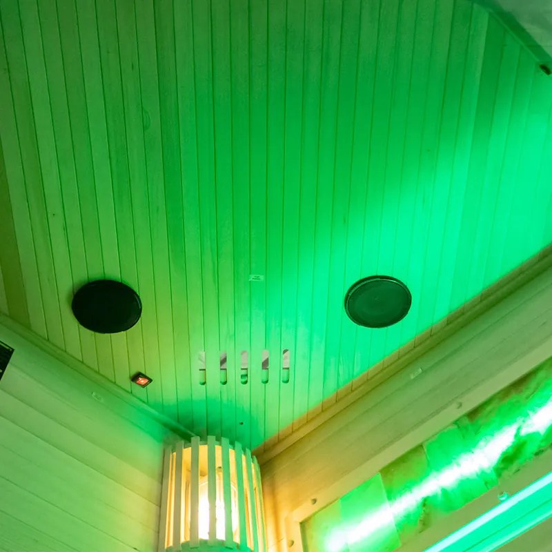 BPS-koupelny Finská sauna Relax HYD-6192 120x120, 2 osoby