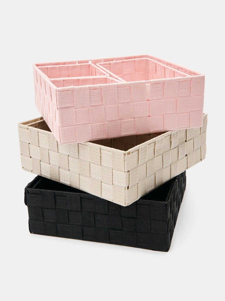 Sinsay - Pletené organizéry 4 pack - černá