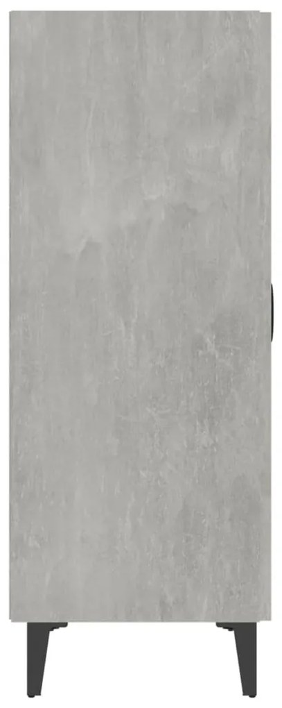 Příborník betonově šedý 70 x 34 x 90 cm kompozitní dřevo - Default Title