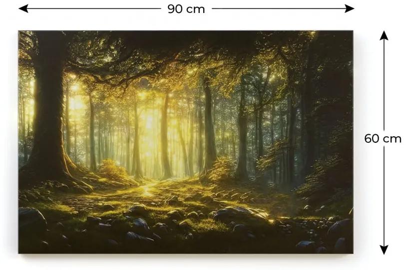 Obraz Pohádkový les 90x60 ALLboards CANVAS CAN96_87
