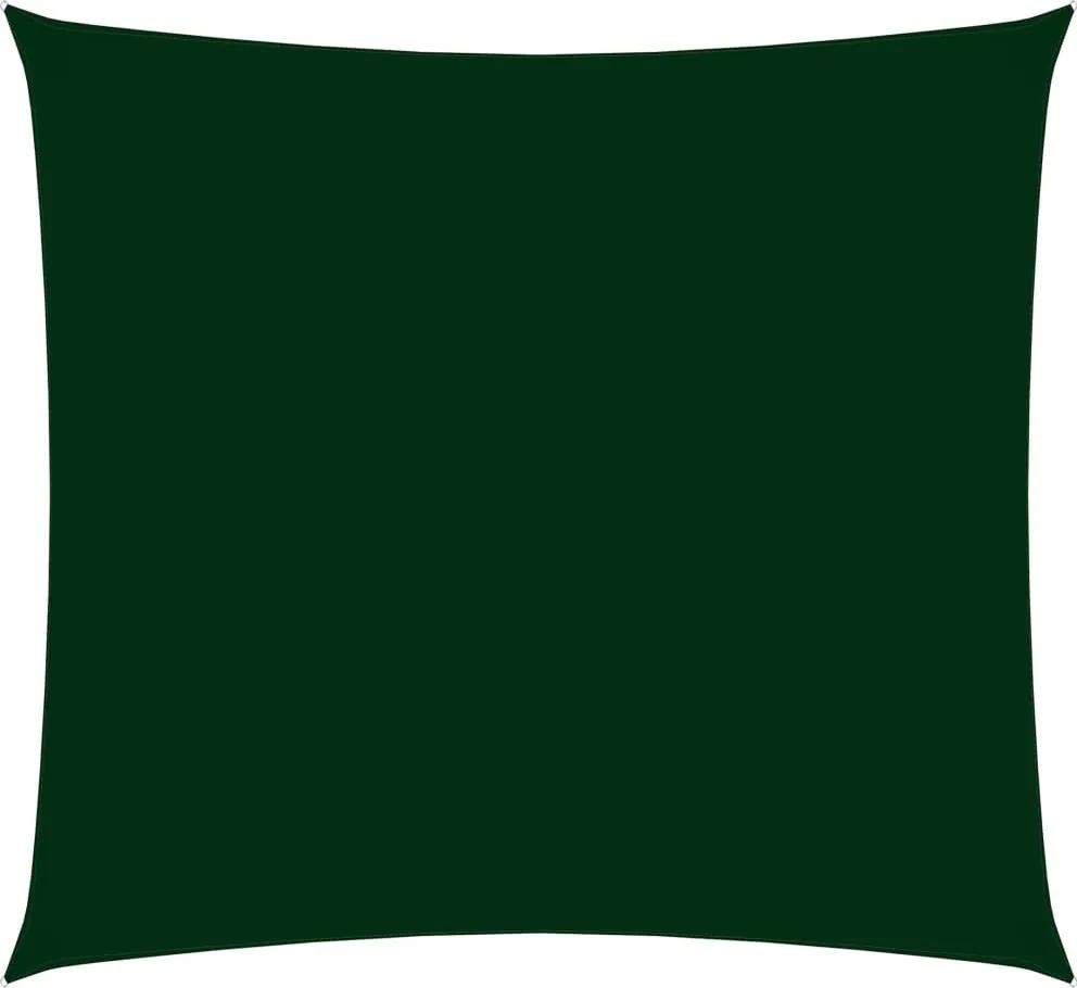 vidaXL Stínící plachta oxfordská látka čtvercová 2,5 x 2,5 m [135356] Barva: Tmavě zelená