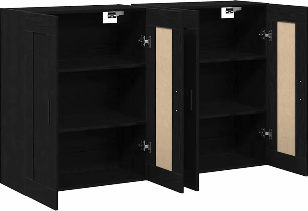 Nástěnná skříň 2 ks Artisanový dub 69,5 x 34 x 90 cm 3333106
