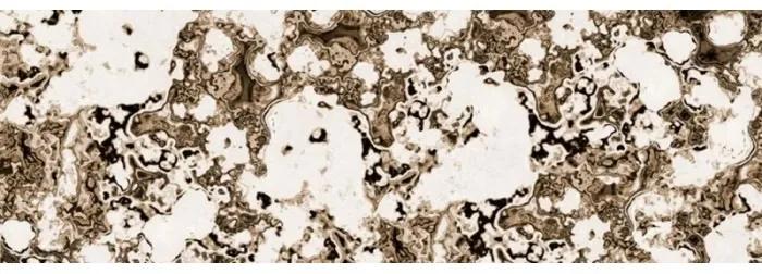 DIMEX | Fototapeta do kuchyně Hrubý kámen KI-180-104 | 180 x 60 cm | béžová, metalická