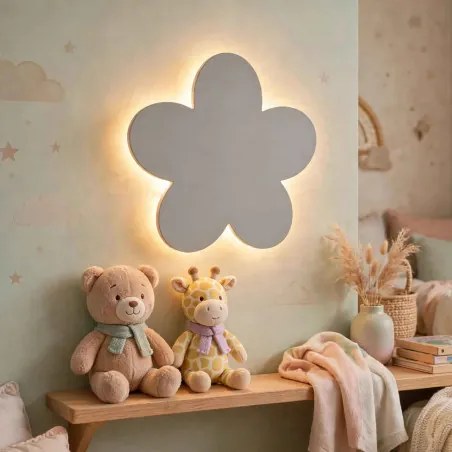 Dětské nástěnné světlo Kvítek | LED noční lampa | SENTOP LED0594