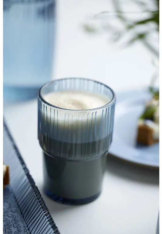 Bitz Sada 4 kávových sklenic Kusintha 38cl Blue