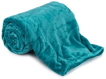 TP Mikroflanelová deka Premium 230x200 - Azurová