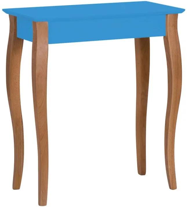 Modrý konzolový stolek Ragaba Lillo, šířka 65 cm