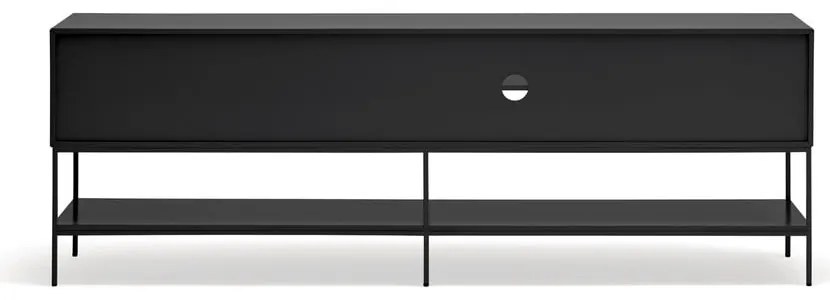 Černý TV stolek 220x74x45 cm Platt – Teulat