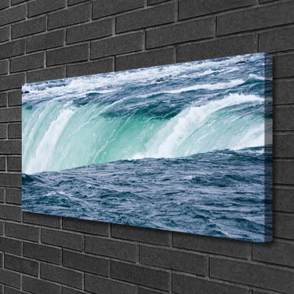 Obraz na plátně Vodopád Příroda Voda 100x50 cm