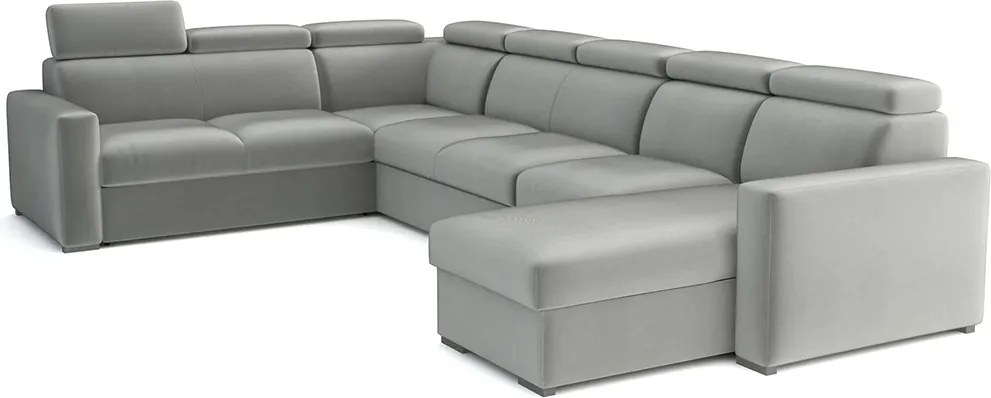 Sedací souprava PEDRO U | 250x380x170 | rozkládací + 3x úložný prostor | VÝBĚR TKANIN