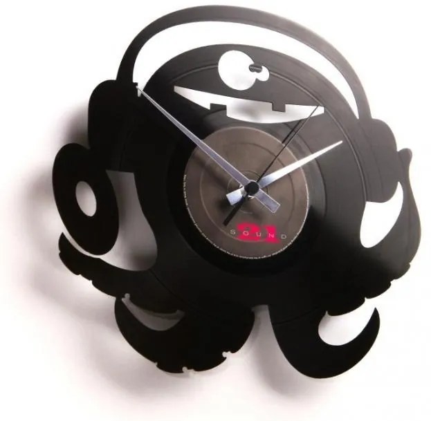 Designové nástěnné hodiny discoclock 040 dj pauly po 30cm