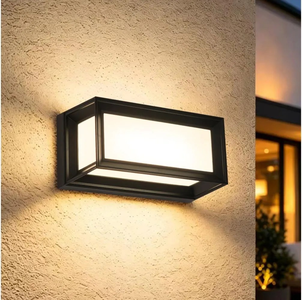 Brilagi - LED Venkovní nást. sv. PARKER LED/12W/230V 3000/4500/6000K černá IP44