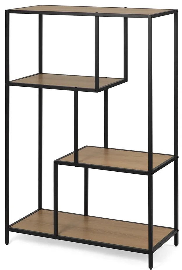 Noela Knihovna regál ARCANA 114x77 přírodní