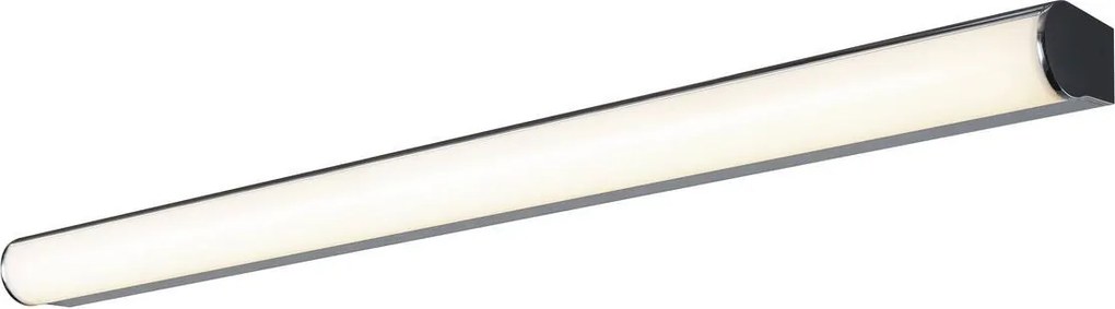 LA 1002192 MARYLIN, LED venkovní nástěnné nástavbové svítidlo, chrom, IP44, 3000K, 21W - BIG WHITE (SLV)