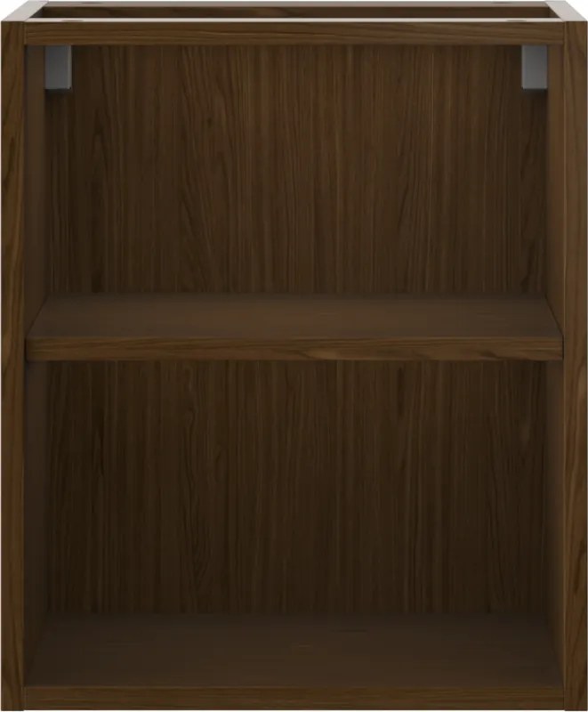 Mexen Box-A, otevřená skříňka s policí 40 cm, ořech, 91AX2-0400-470-0-86