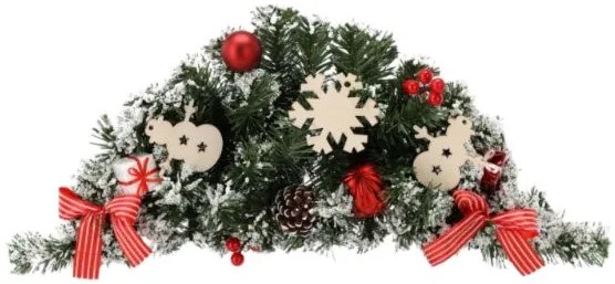 Bestent Vánoční ikebana 60cm Snowy