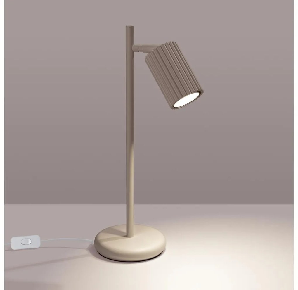 Brilagi - Stolní lampa CRESTO 1xGU10/10W/230V taupe