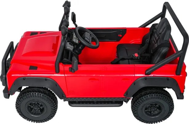 Elektrické autíčko Land Rover Defender 110 SVX červené
