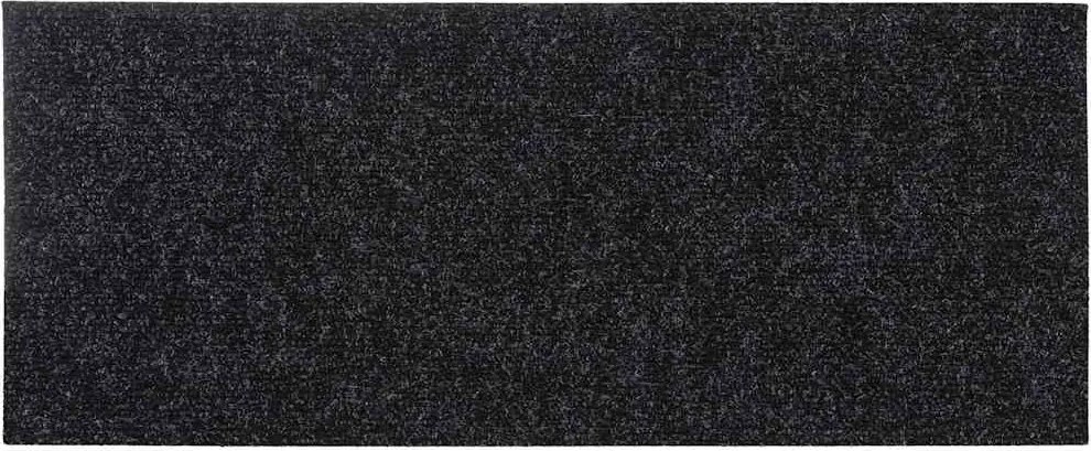 Schodové rohože samolepicí 15 ks 60 x 25 cm černé obdélníkové 326914