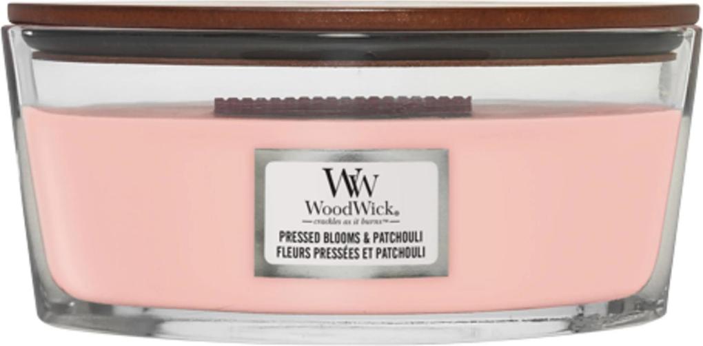 Svíčka Hearthwick WoodWick Pressed Blooms & Patchouli