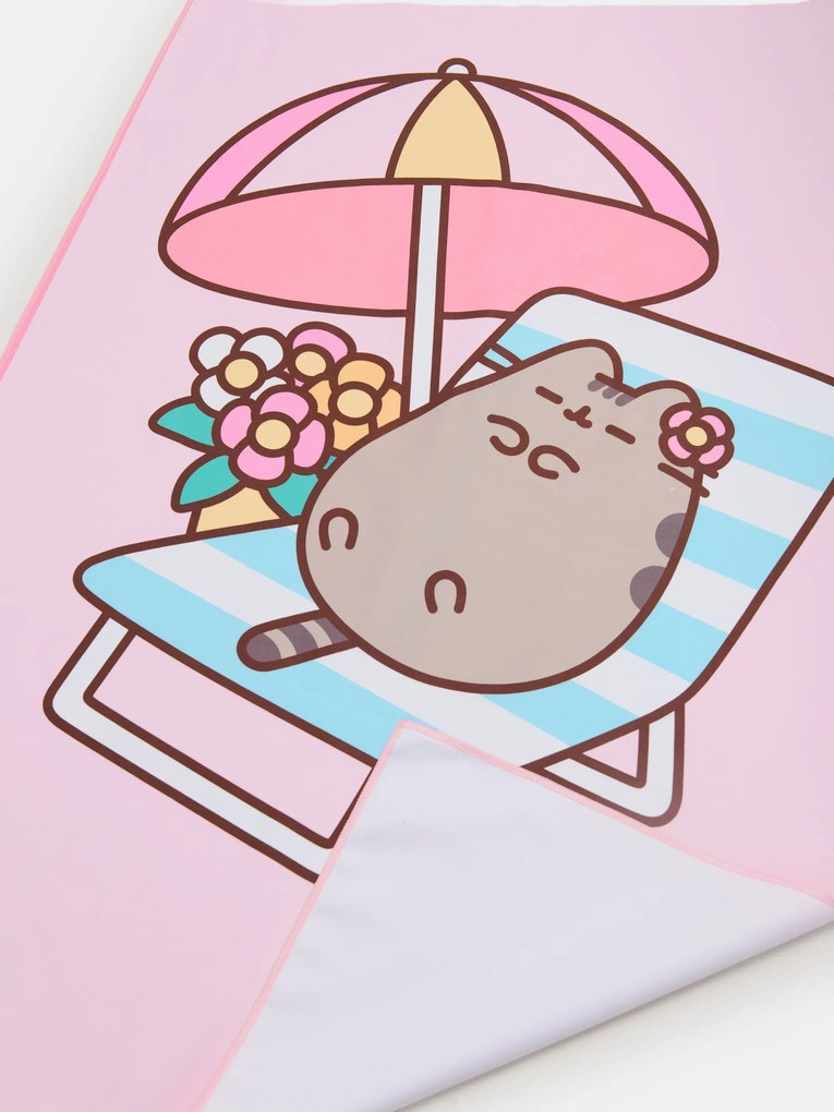 Sinsay - Rychleschnoucí ručník Pusheen the Cat - růžová
