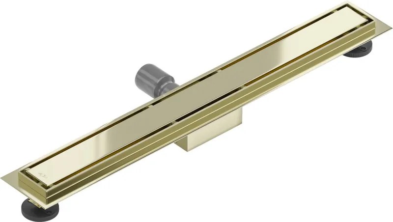 Mexen Flat M13 liniový odtok 2v1 60 cm, zlatý - 1510060-15