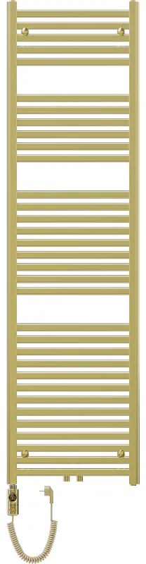 Mexen Hades, elektrické topné těleso 1800 x 500 mm, 900 W, zlatá lesklá, W104-1800-500-2900-50