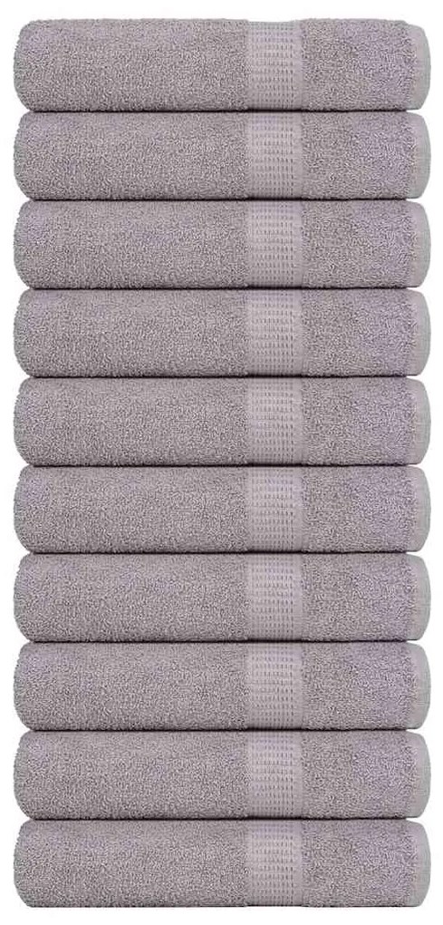 Ručníky do sprchy FROGN 10 ks šedé 70x140 cm 360 g/m² 136835