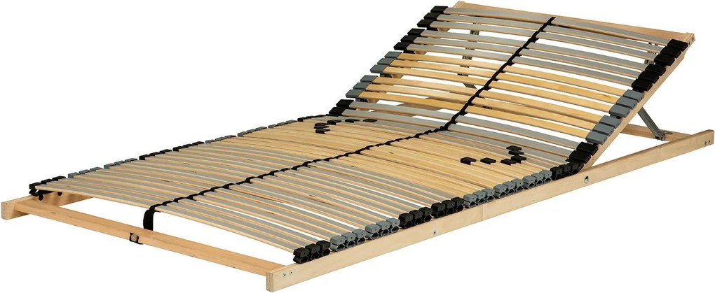 BeCo 7-Zonen Premium-Lattenrost, Kopfteil verstellbar. (80 x 200 cm)
