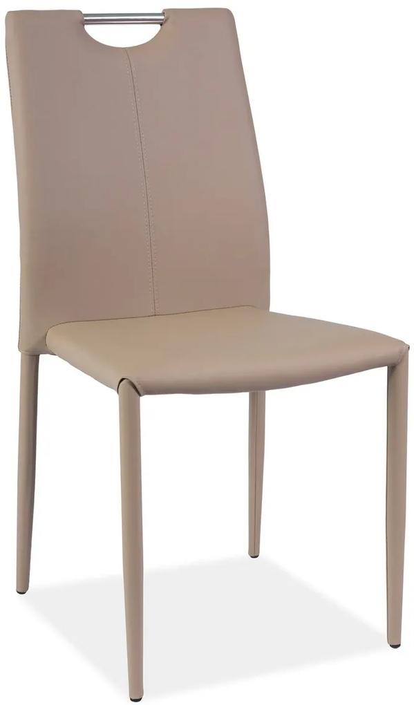Casarredo Jídelní čalouněná židle H-322 tmavě béžová