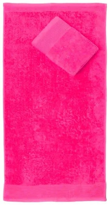 Bavlněný ručník Aqua 70x140 cm růžový