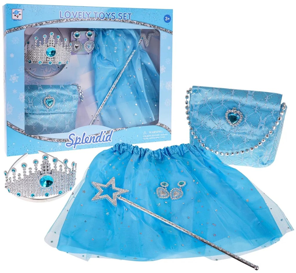 RKToys Sada pro malou princeznu modrá