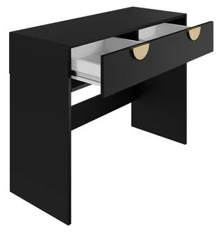 Toaletní stolek Tevois 1SZ, Barva dřeva: černá