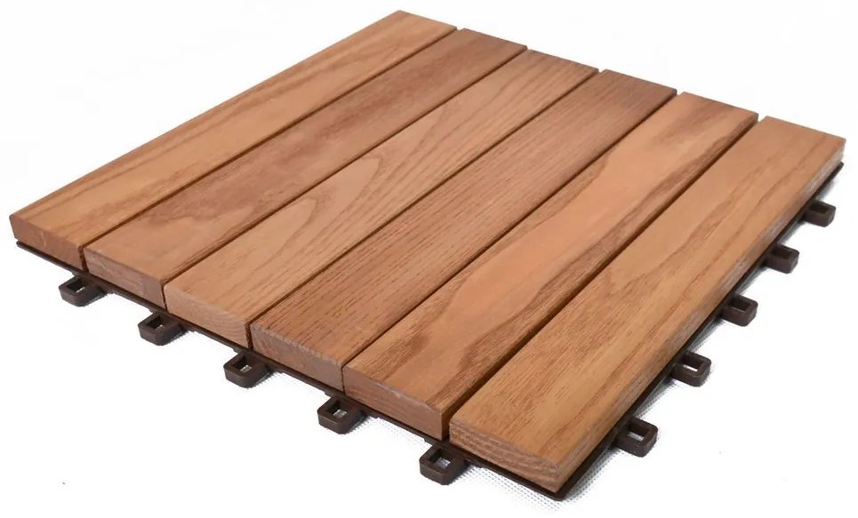 Rojaplast THERMOWOOD podlahové dlaždice 6 ks