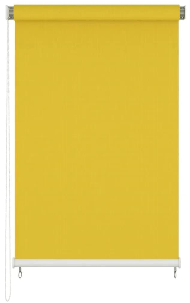 vidaXL Venkovní roleta 160 x 230 cm žlutá