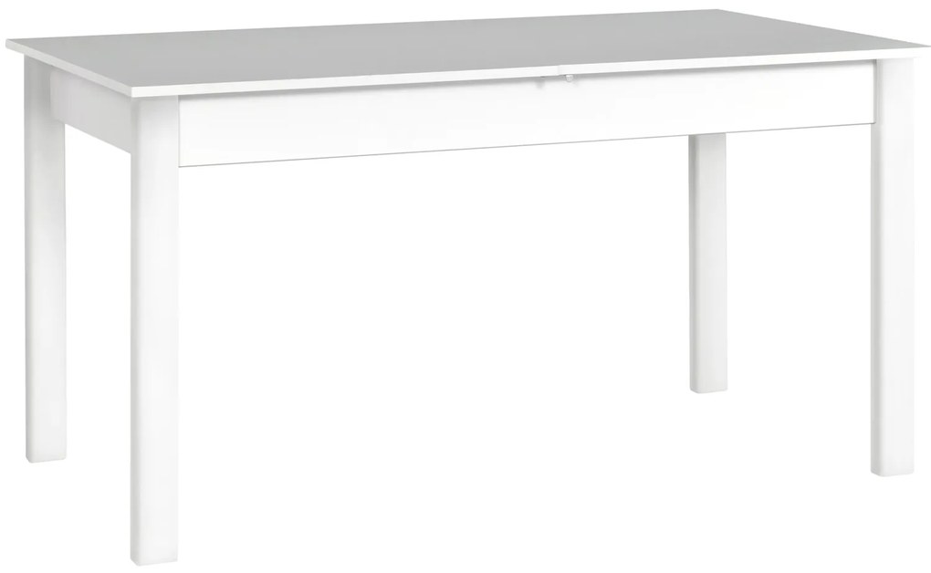 Rozkládací stůl ALBA 1 80x120/150cm Barevné provedení noh: Bílá, Barevné provedení ALBA: Grafit