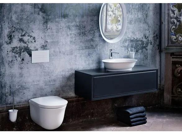 Laufen The New Classic WC Sedátko s poklopem SoftClose, odnímatelné, bílé matné H8918517570001