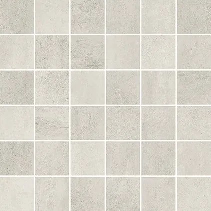 Opoczno Dlažba Grava White Mosaic Matt 29,8x29,8 - 156479