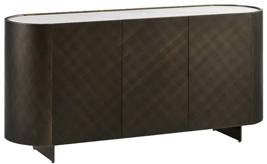 Designová komoda Wilhelmina 150 cm bronzová
