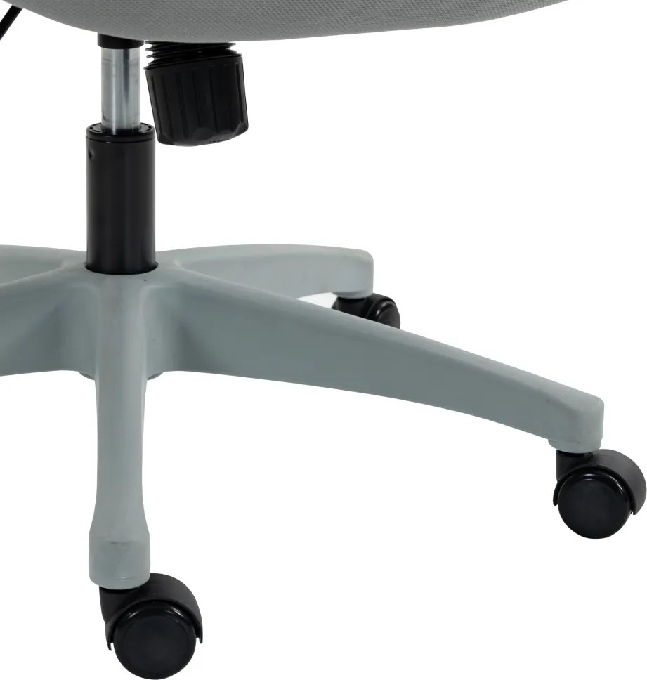 Ergonomická kancelářská židle COSMO - šedá síťovina / nosnost 150 kg