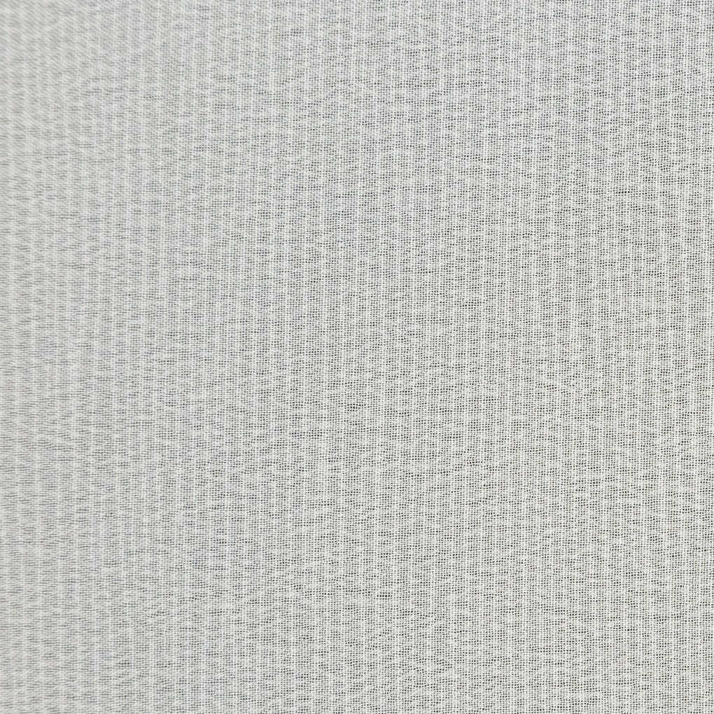 ZÁCLONA NA KROUŽCÍCH ROSSI 135X250 CM BÍLÁ