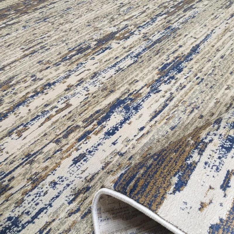 Béžový vzorovaný koberec s nízkým vlasem Šířka: 200 cm | Délka: 290 cm