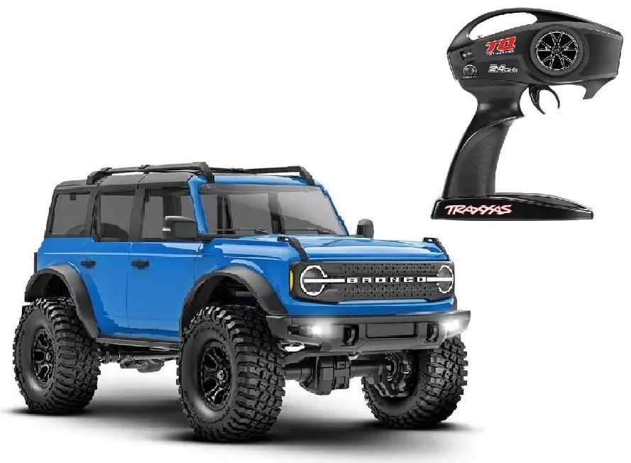 Rc auto traxxas trx-4m ford bronco 2021 1:18 rtr modrý