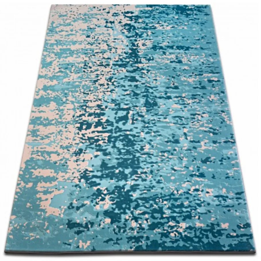 Luxusní kusový koberec akryl Charles modrý, Velikosti 80x150cm