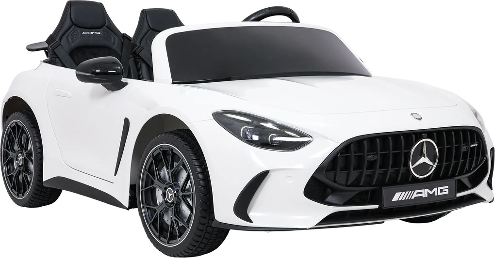 Ramiz Mercedes-Benz GT63 AMG elektrické autíčko pro děti bílé