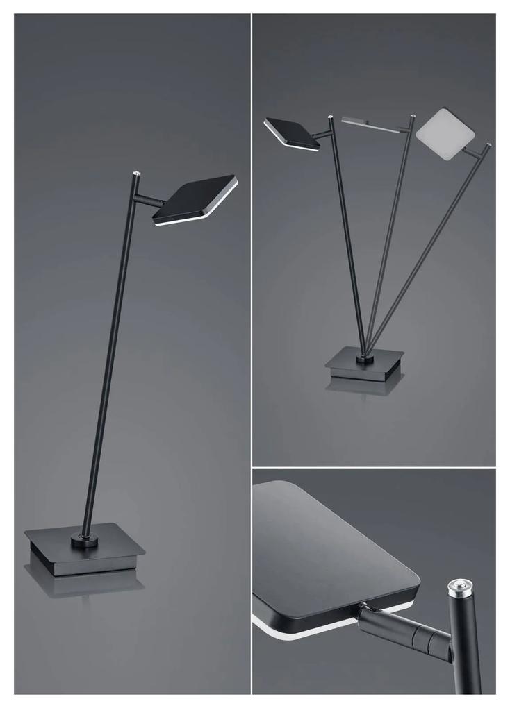 LED stolní lampa Tim, CCT, černá