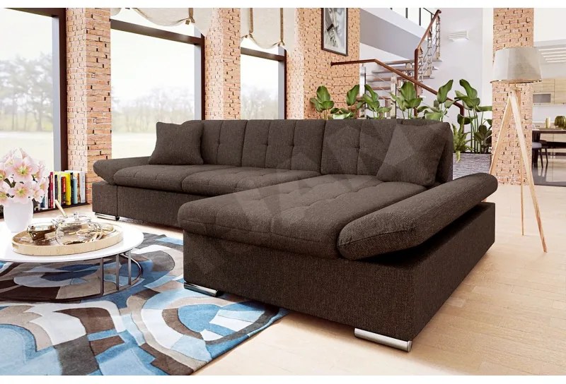 Rohová sedací souprava Laviva, Potah: Lumo 40, Strana: levá