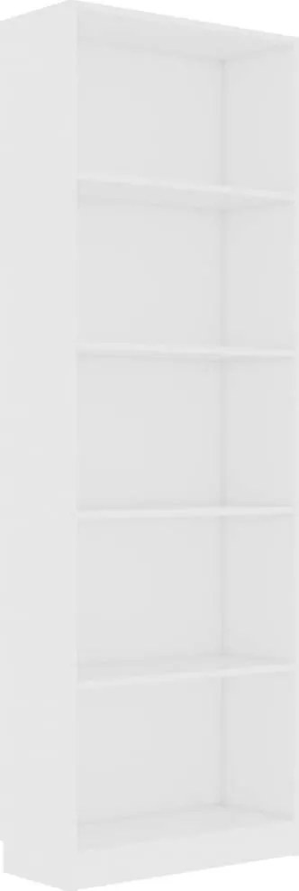 vidaXL Knihovna s 5 policemi 60 x 24 x 175 cm dřevotříska [800882] Barva: Betonová šedá