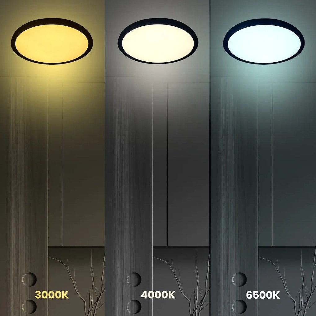 Stropní LED svítidlo Maq, 1x LED 24w, 3000-6500k, b